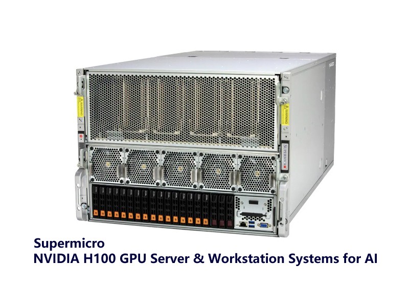 超微（Supermicro）HGX NVIDIA H100 SXM5 8 GPU Xeon AI Server【报价_图片_参数_评测】_深圳华洋软件技术-ZOL商城